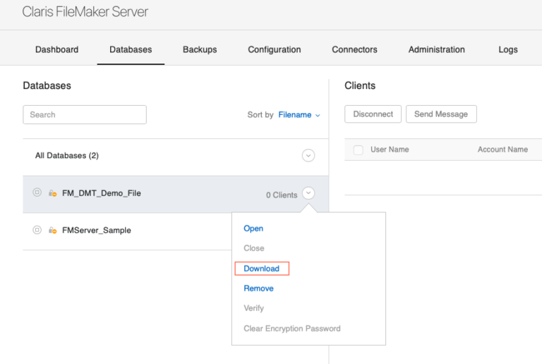 Using FileMaker's Data Migration Tool - AppWorks
